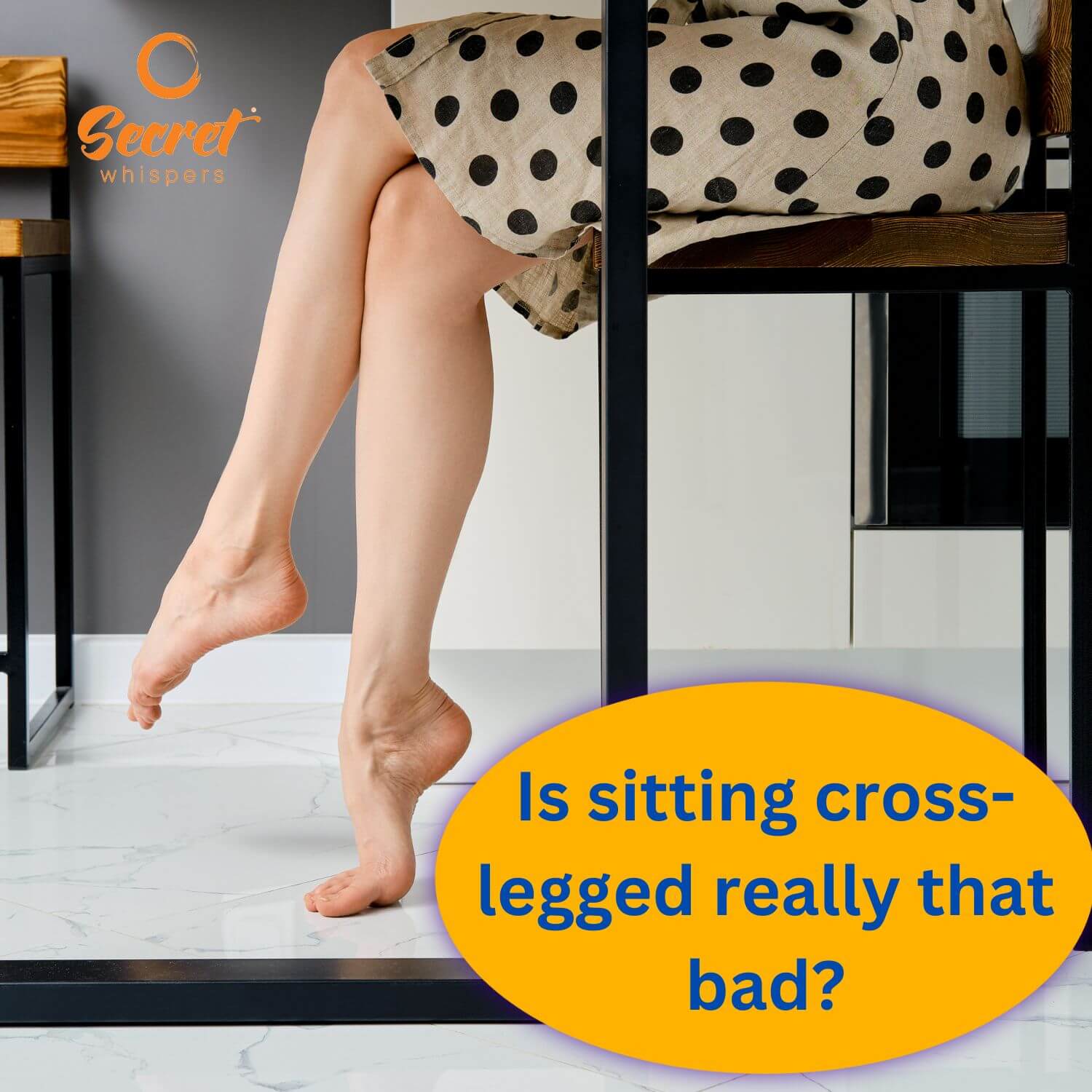How Sitting Cross-Legged Can Weaken The Pelvic Floor | Secret Whispers